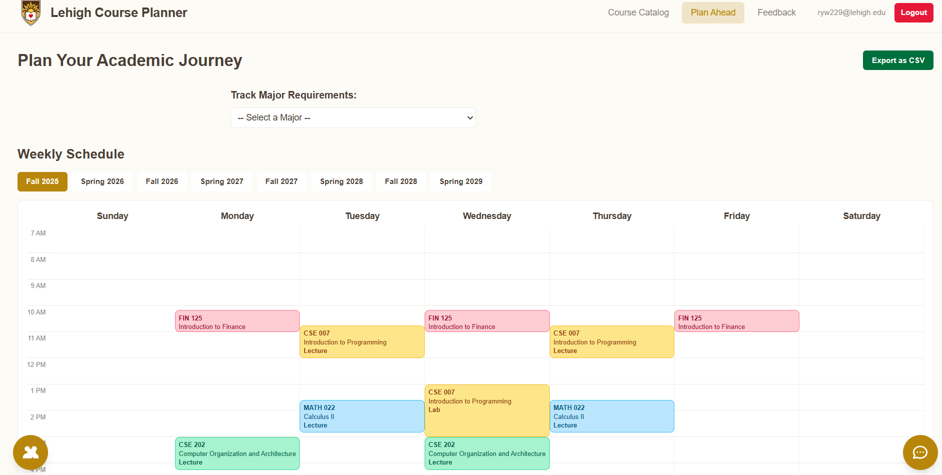 Course Evaluator App | Devpost