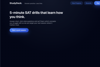 StudyDeck | Devpost