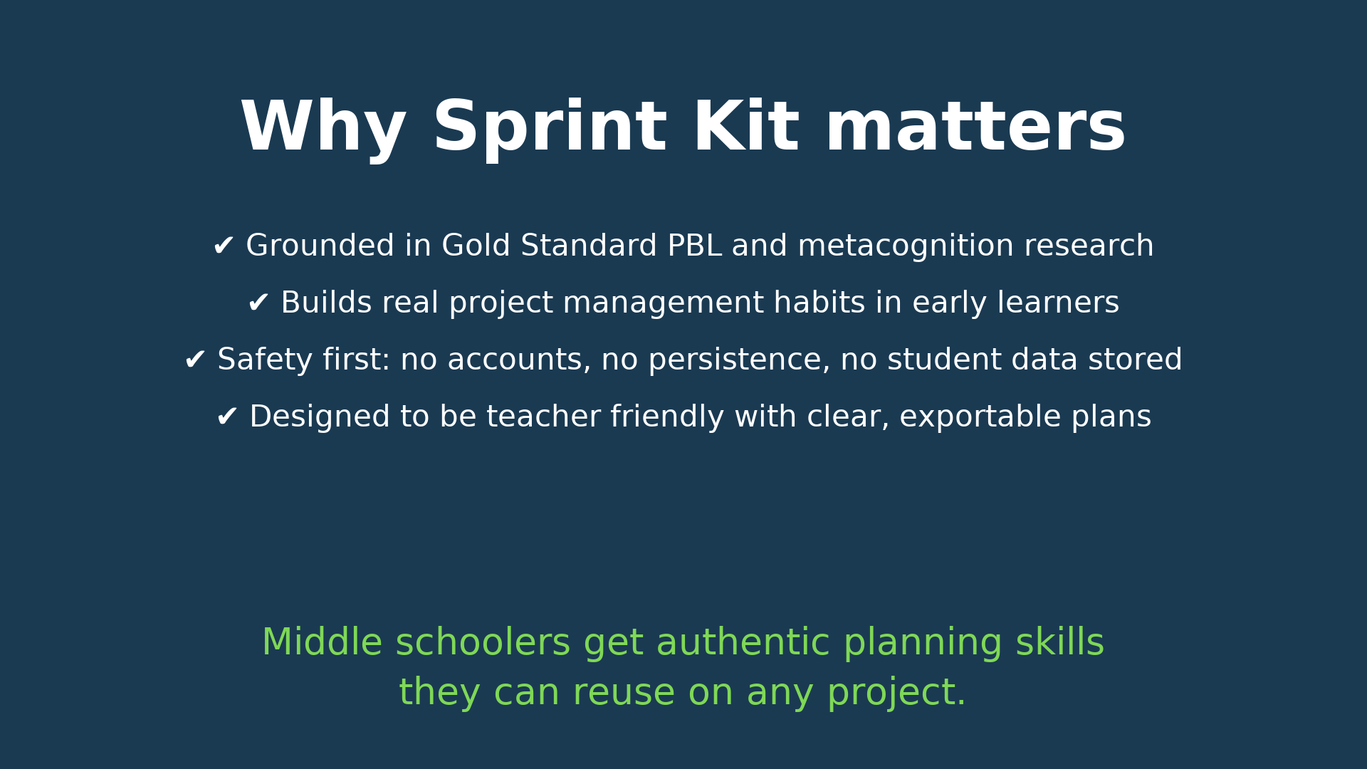 Sprint Kit | Devpost