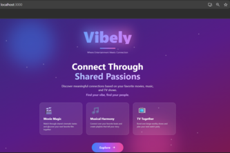 Vibely - connect through your shared passion | Devpost