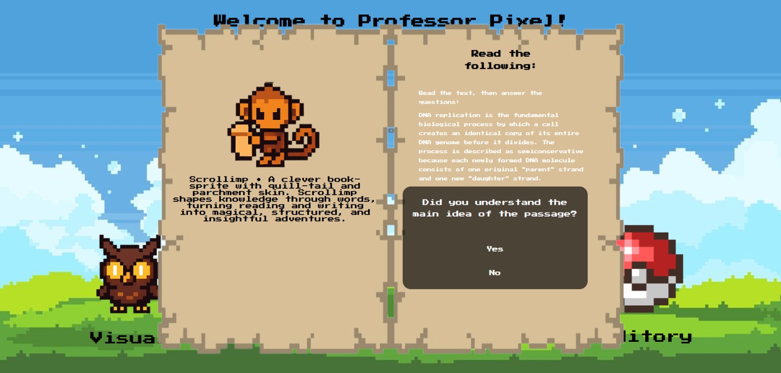 professor pixel | Devpost