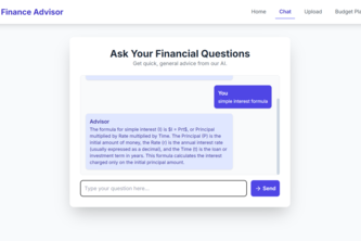 Ai-finance-advisor | Devpost