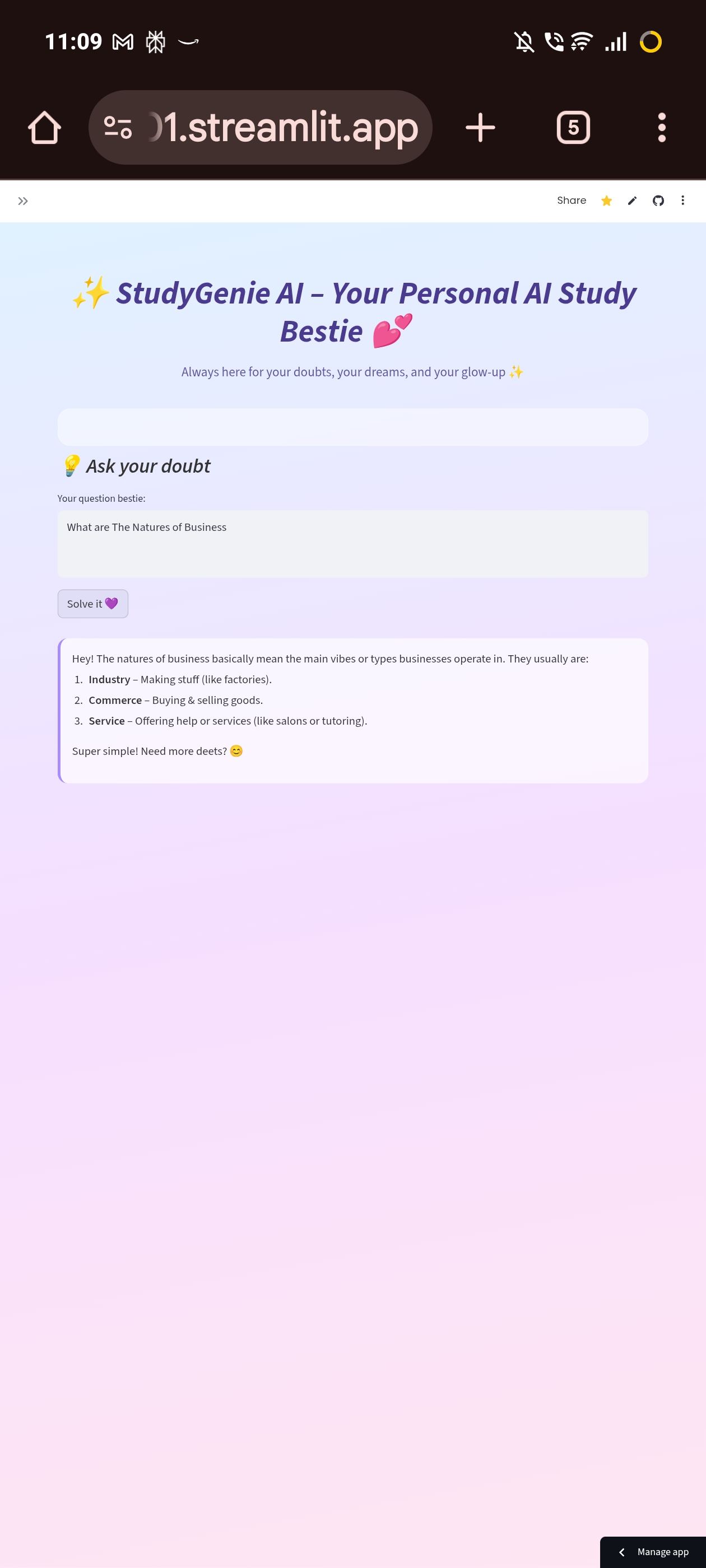 StudyGenie AI – Your Personal AI Study Bestie | Devpost