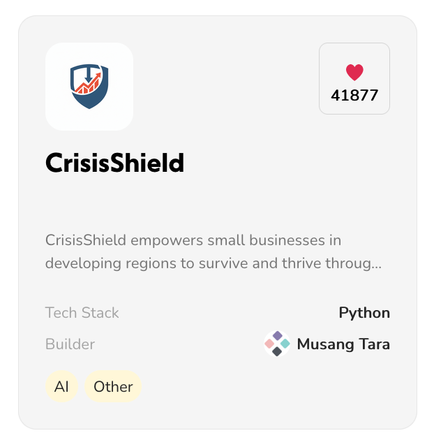 CrisisShield | Devpost