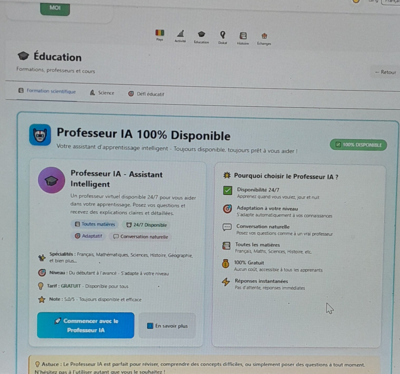 Les enfants d’Adam | Devpost