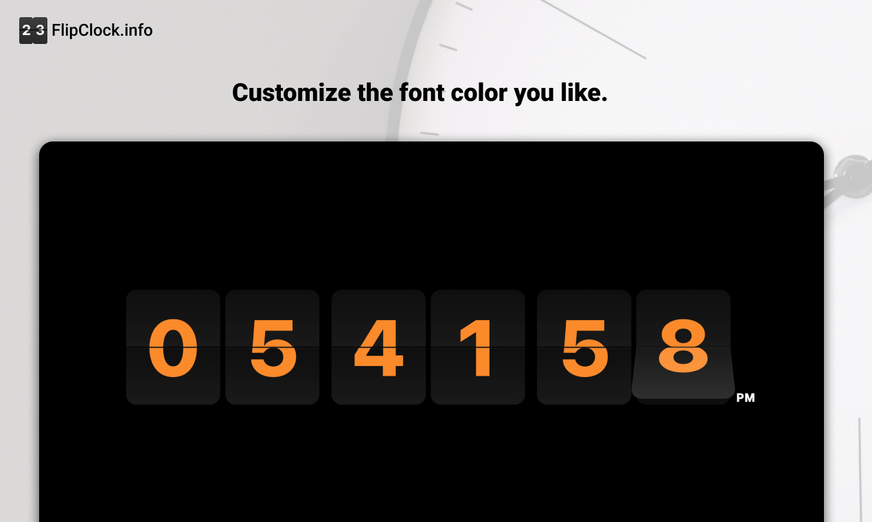 FlipClock | Devpost