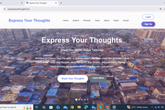 Express Your Thoughts | Devpost