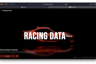 Racing Data | Devpost