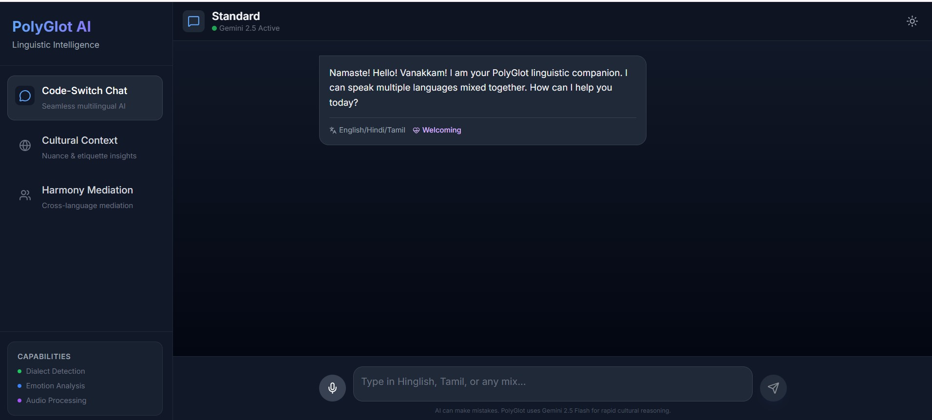 Polyglot Harmony AI Bot | Devpost