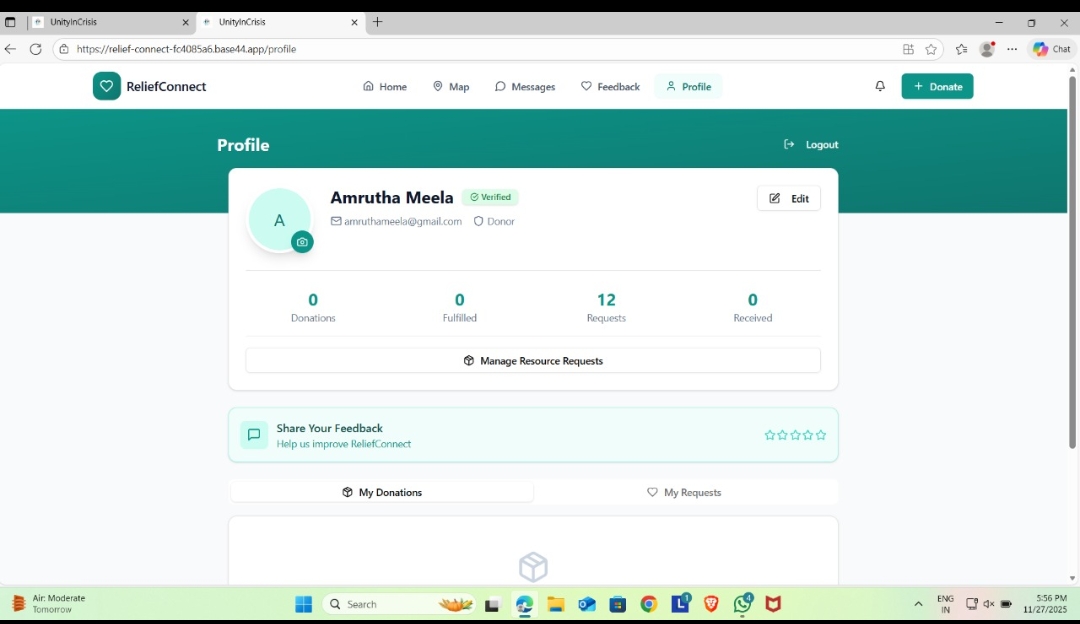 Unity in crisis | Devpost