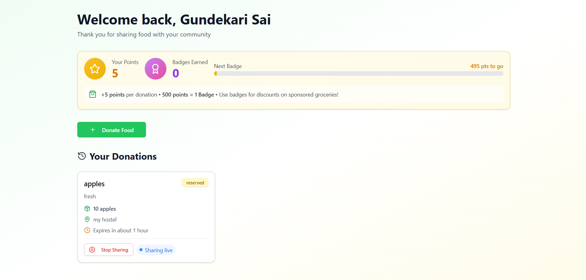Feed Forward | Devpost