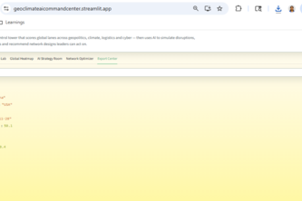 GeoClimate AI – Command Center | Devpost