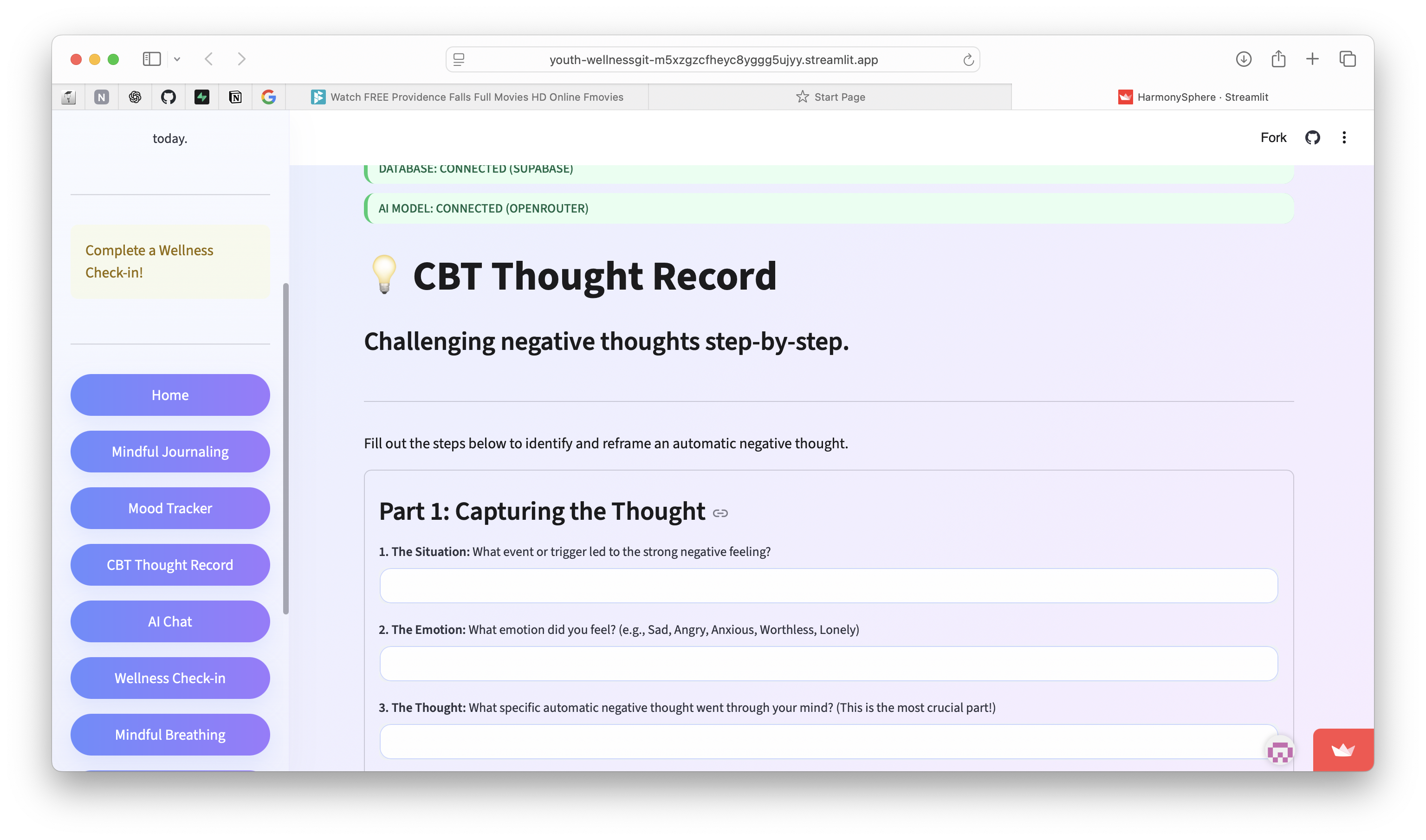 YouthWell — AI Wellness Companion | Devpost