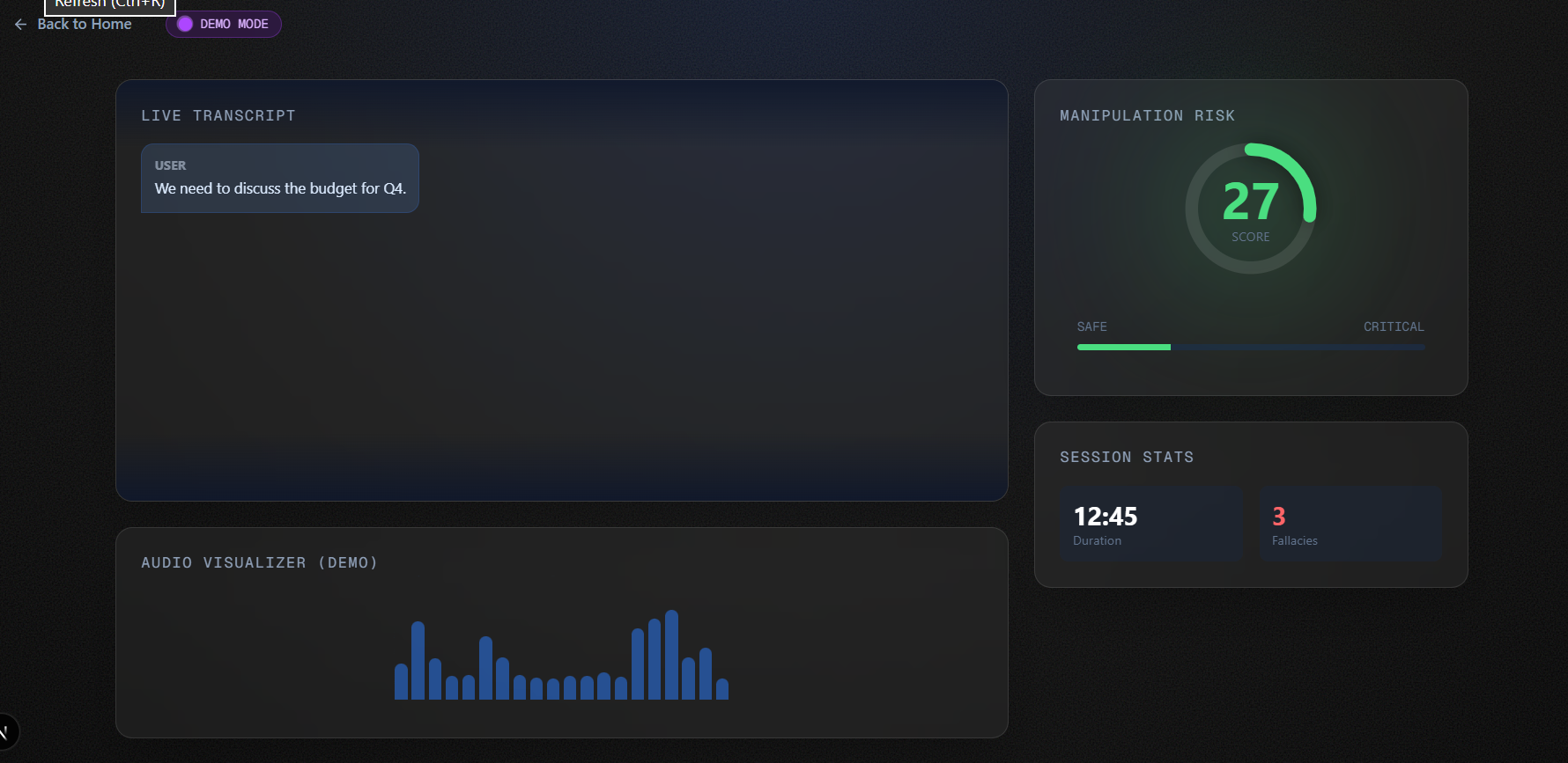 VibeCheck (powered by CogniGuard) | Devpost