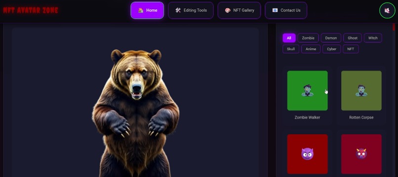 NFT Avatar Zone | Devpost