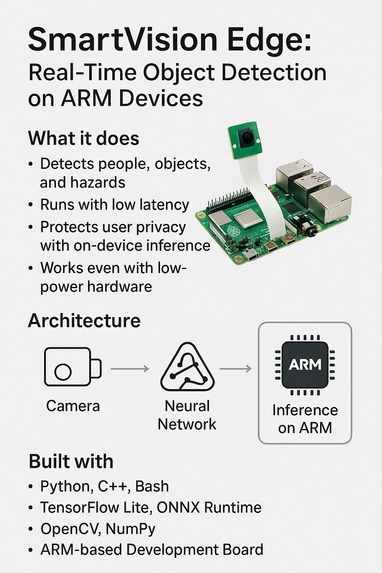 SmartVision Edge: Real-Time Object Detection on ARM Devices | Devpost