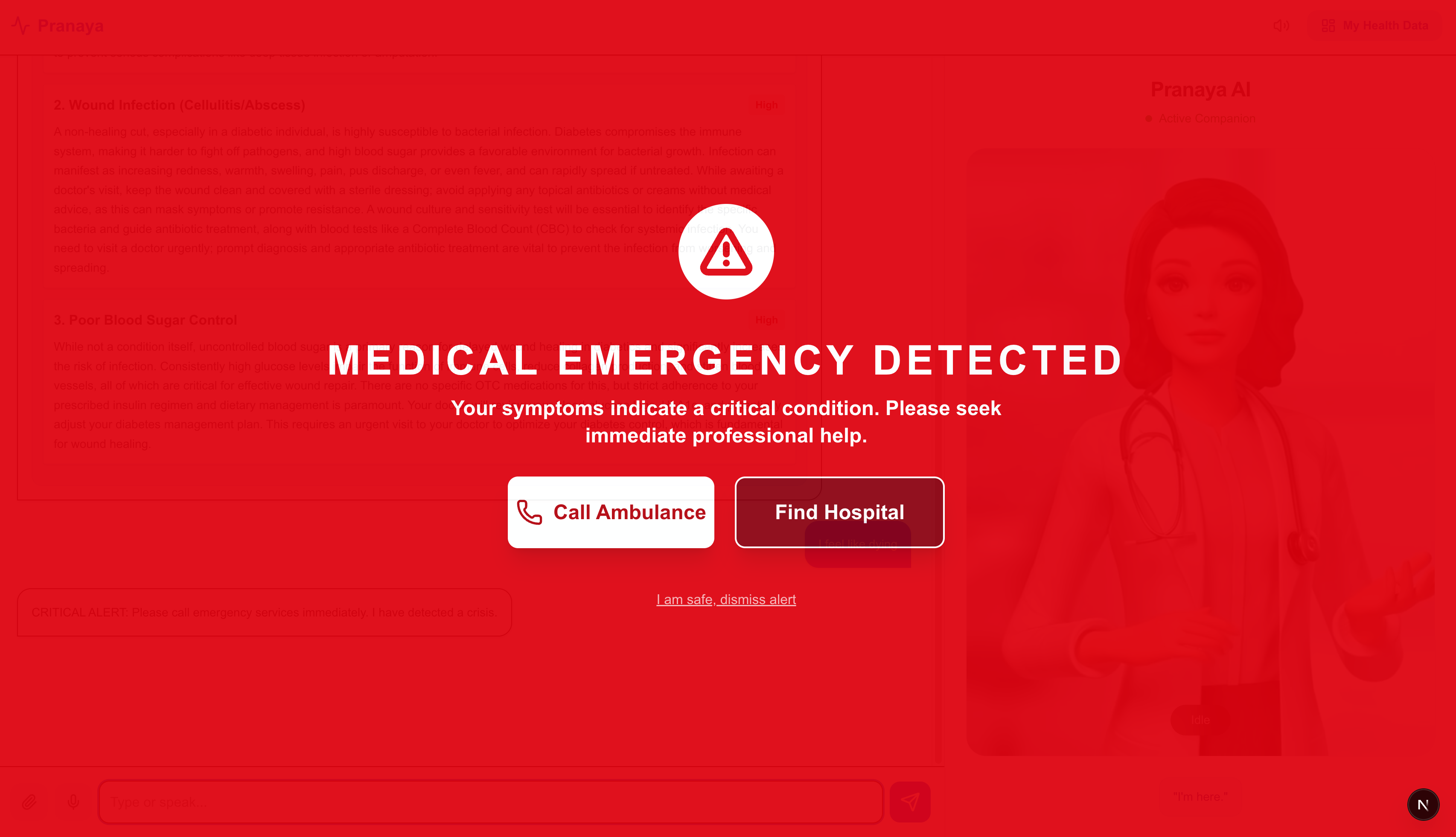 Pranaya- AI Health Companion | Devpost