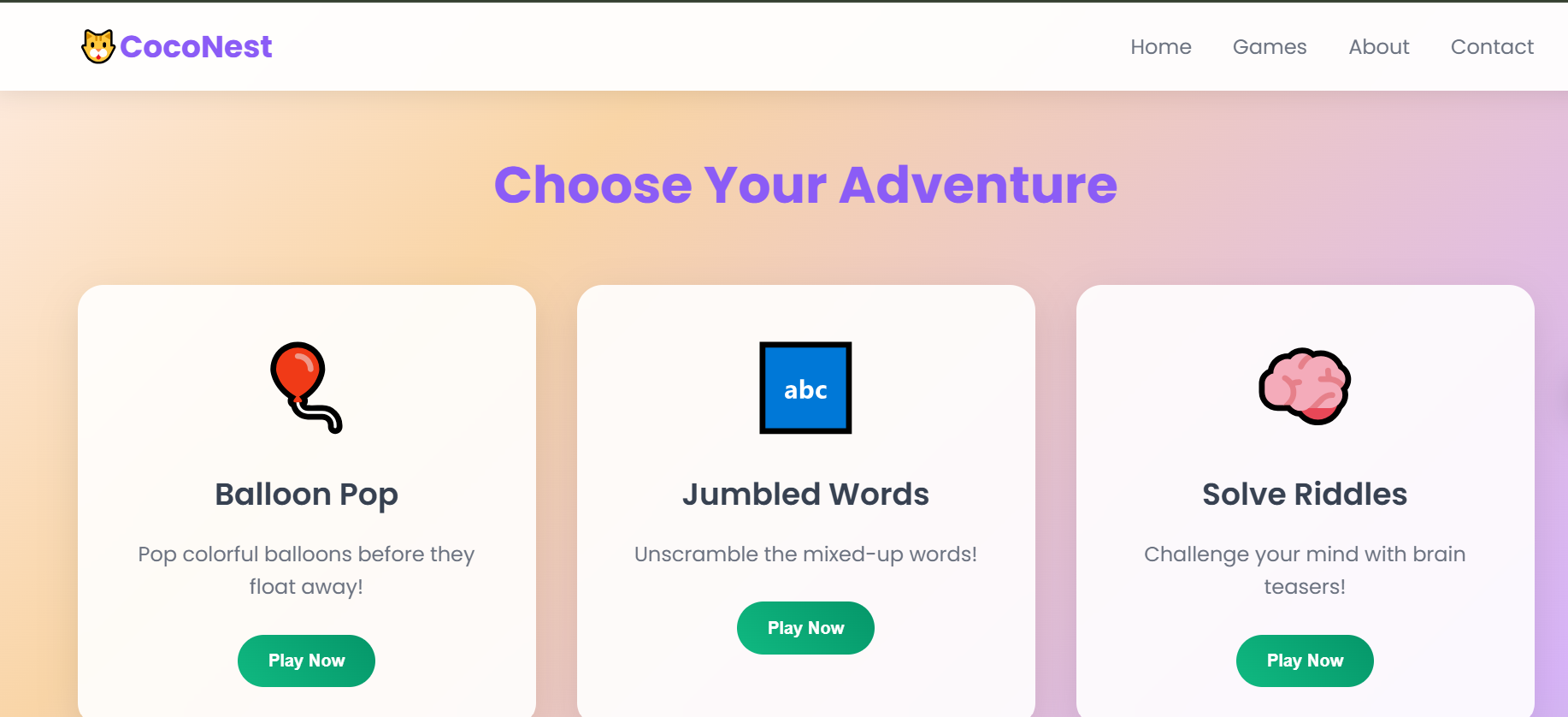 coconest arcade | Devpost