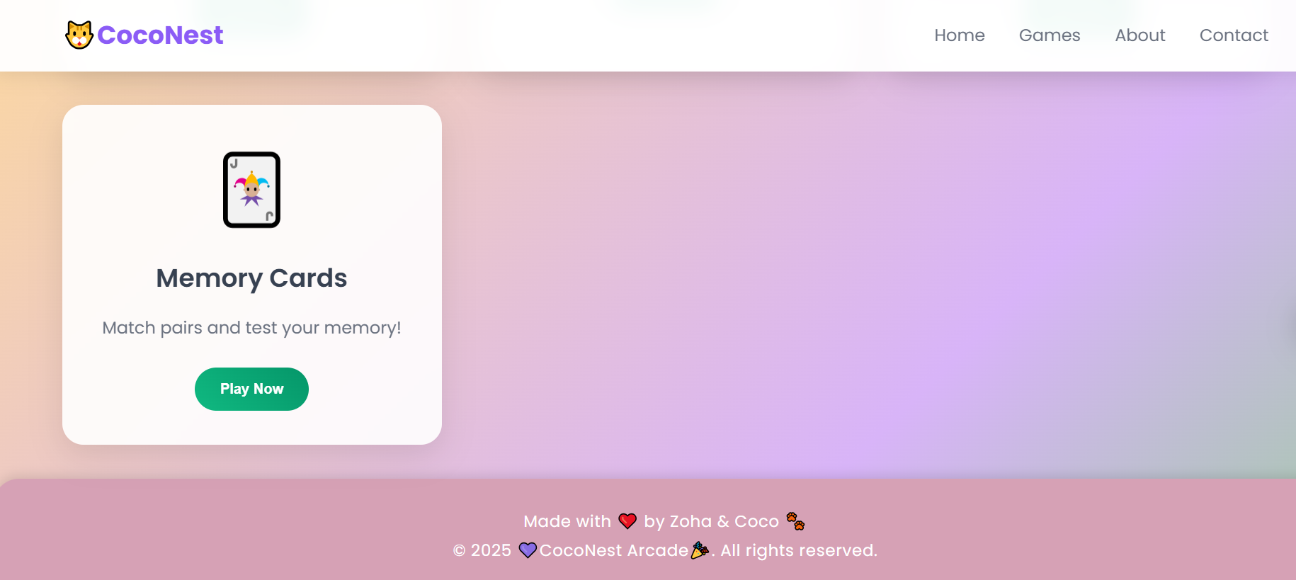 coconest arcade | Devpost
