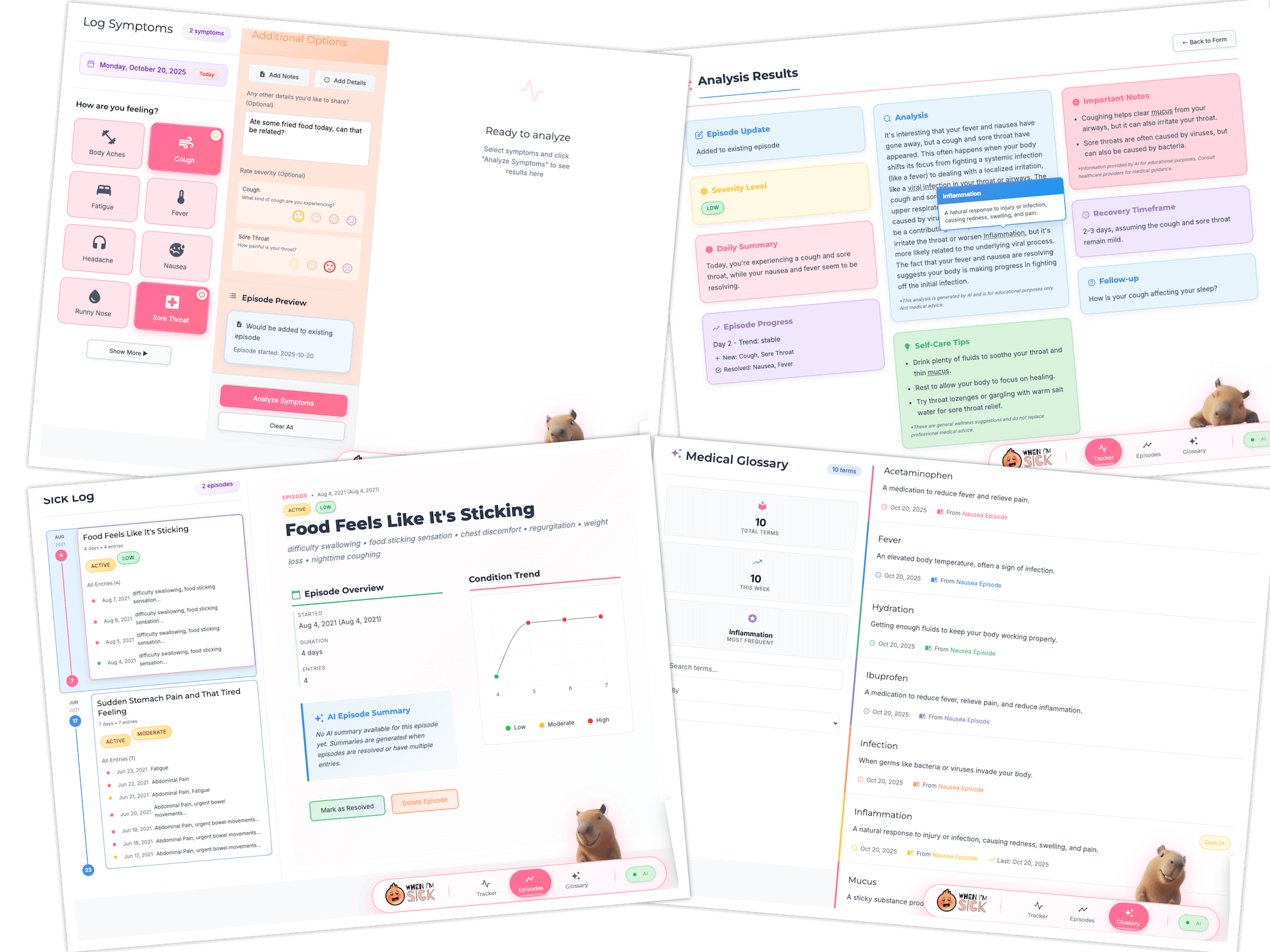 When I'm Sick | Devpost