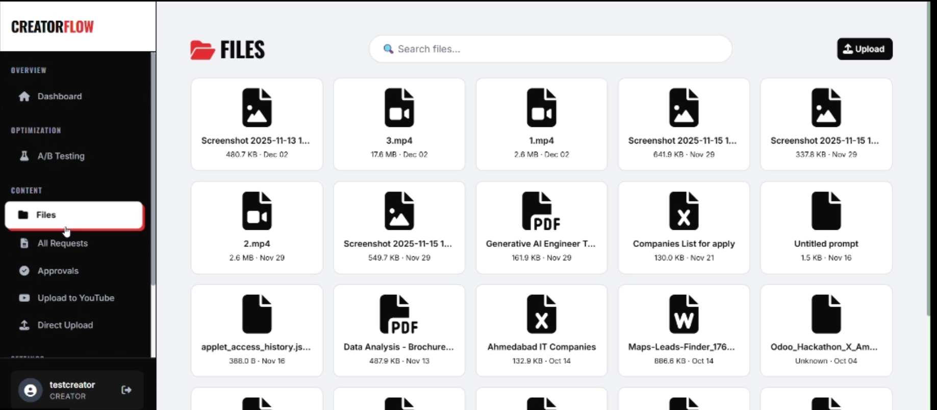 Creator Flow | Devpost