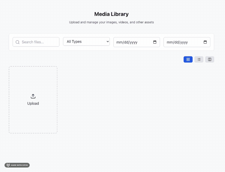 React Media Library | Devpost