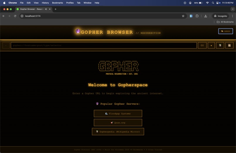 GOPHER BROWSER | Devpost