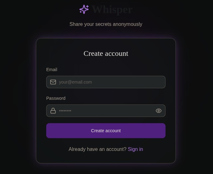 Whisper | Devpost