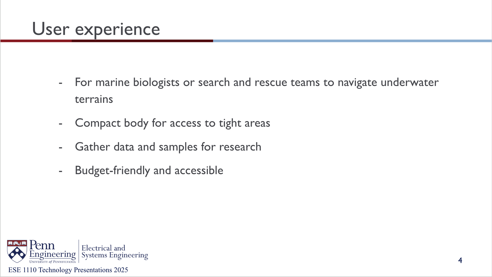 ESE 1110, Team 18, SubVoyager | Devpost