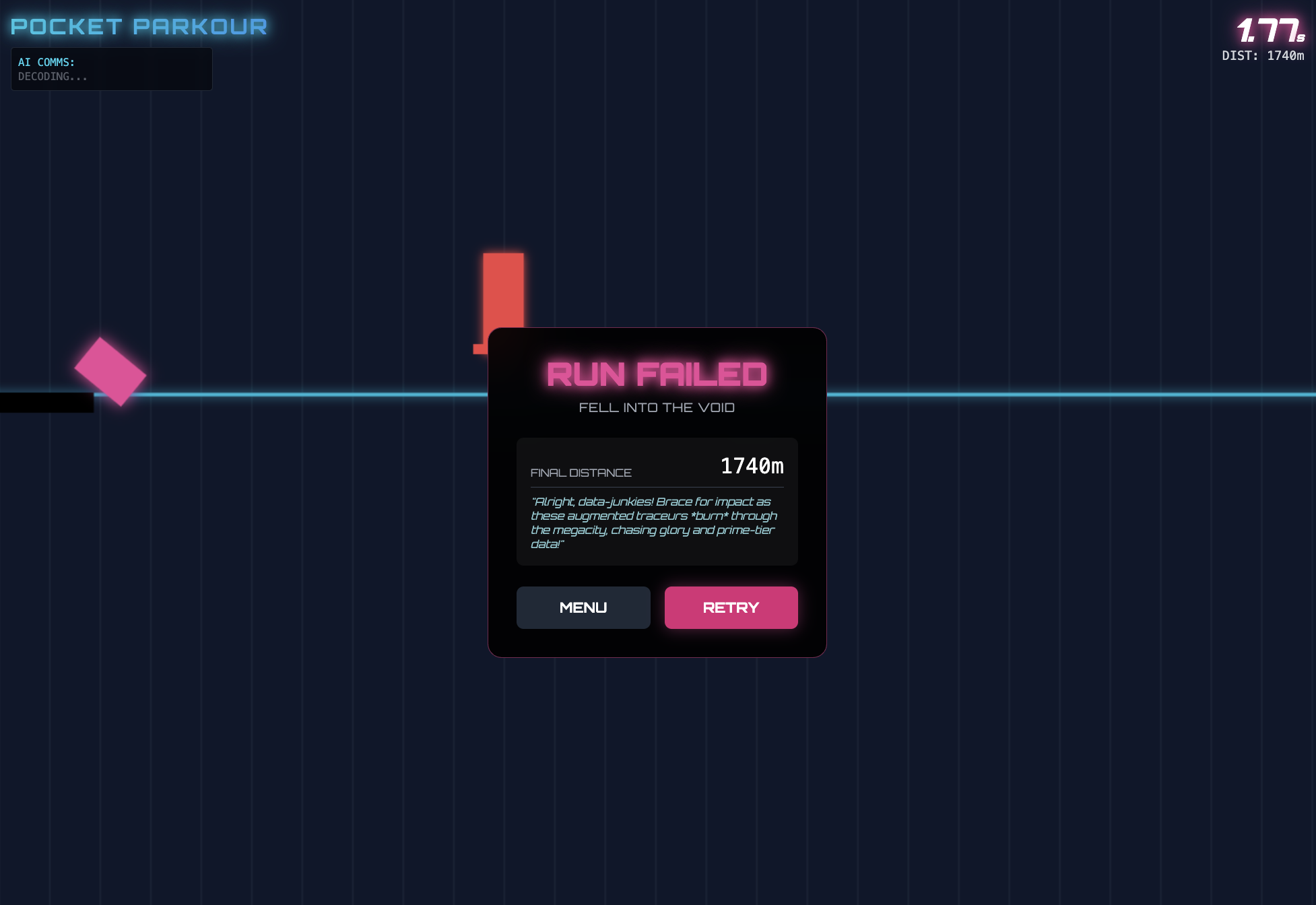 Pocket Parkour Arena | Devpost