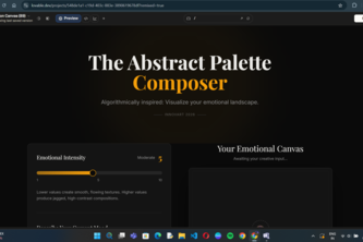 The Abstract Palette Composer | Devpost