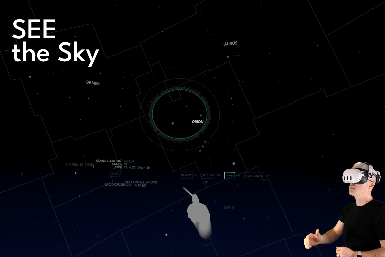 CONSTELLATIONS: Touch the Stars | Devpost