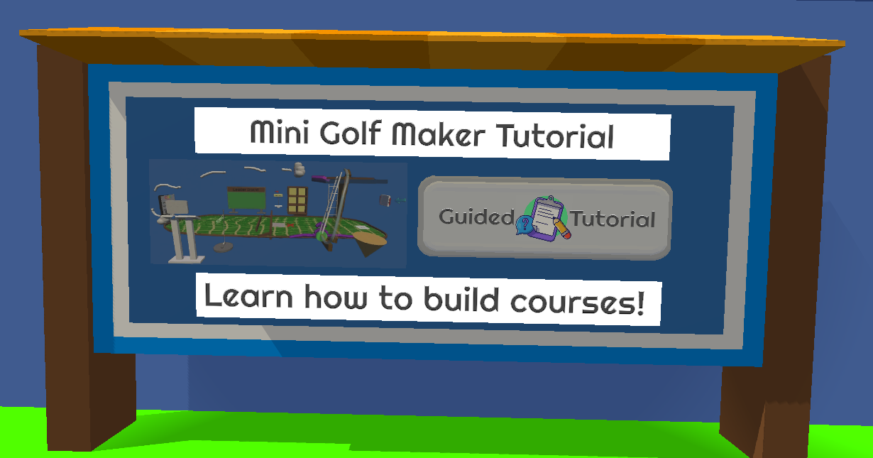 Mini Golf Maker | Devpost