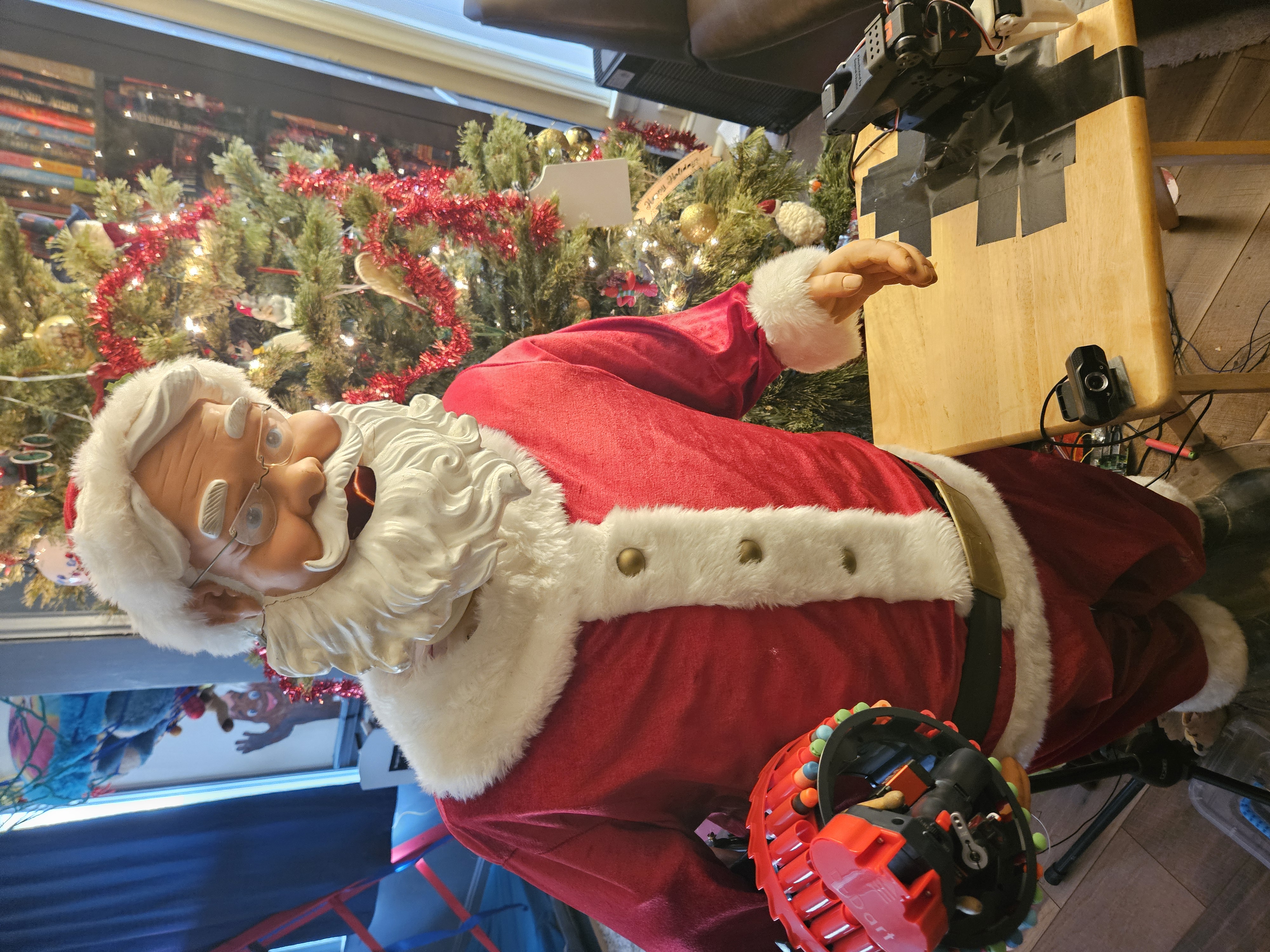 A Santa That Deems People Naughty and Nice (with a Nerf Gun) | Devpost