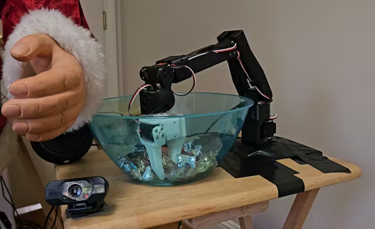 A Santa That Deems People Naughty and Nice (with a Nerf Gun) | Devpost