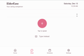 ElderEase – caring for them, one step at a time. | Devpost