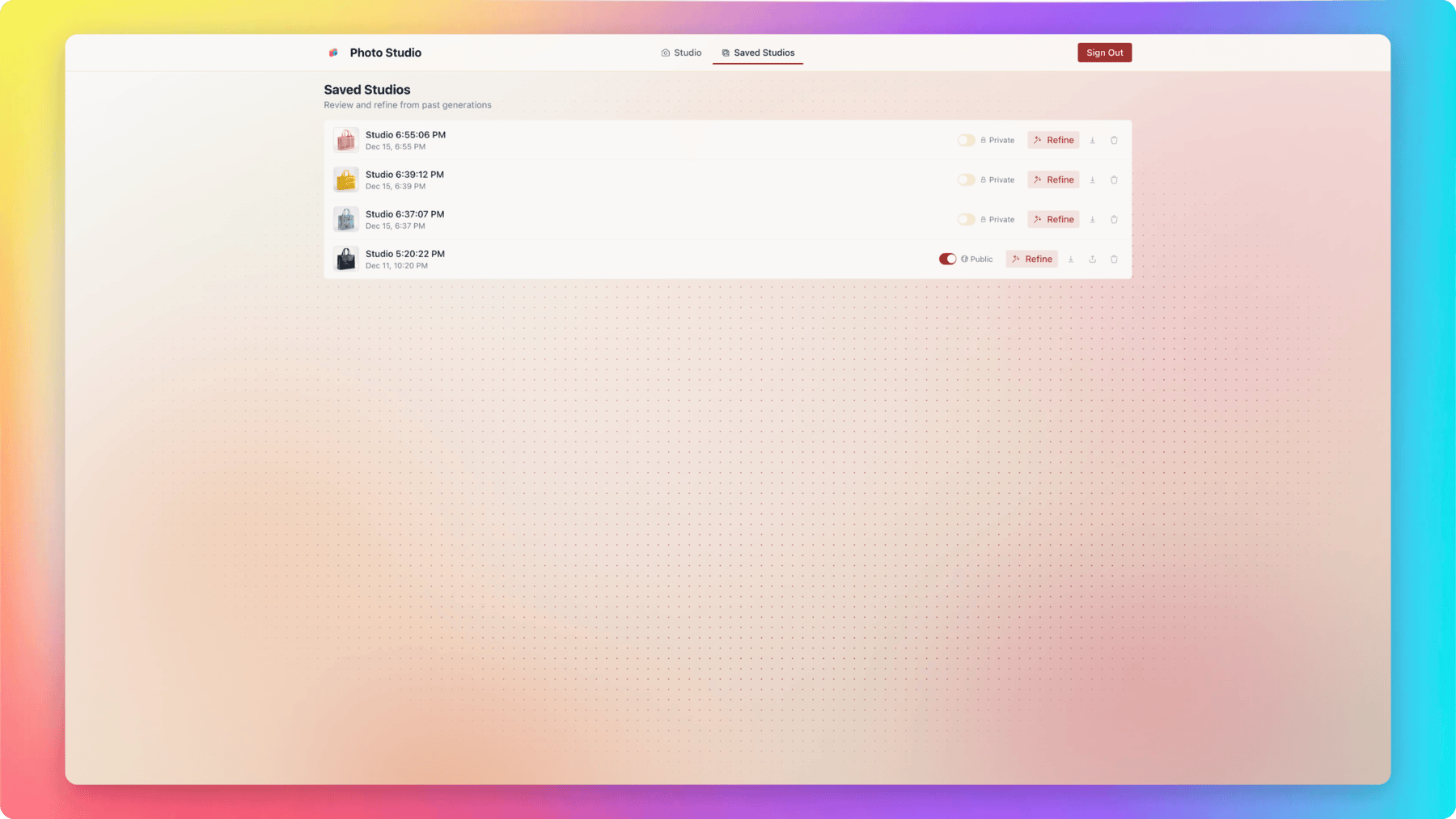 Photo Studio | Devpost