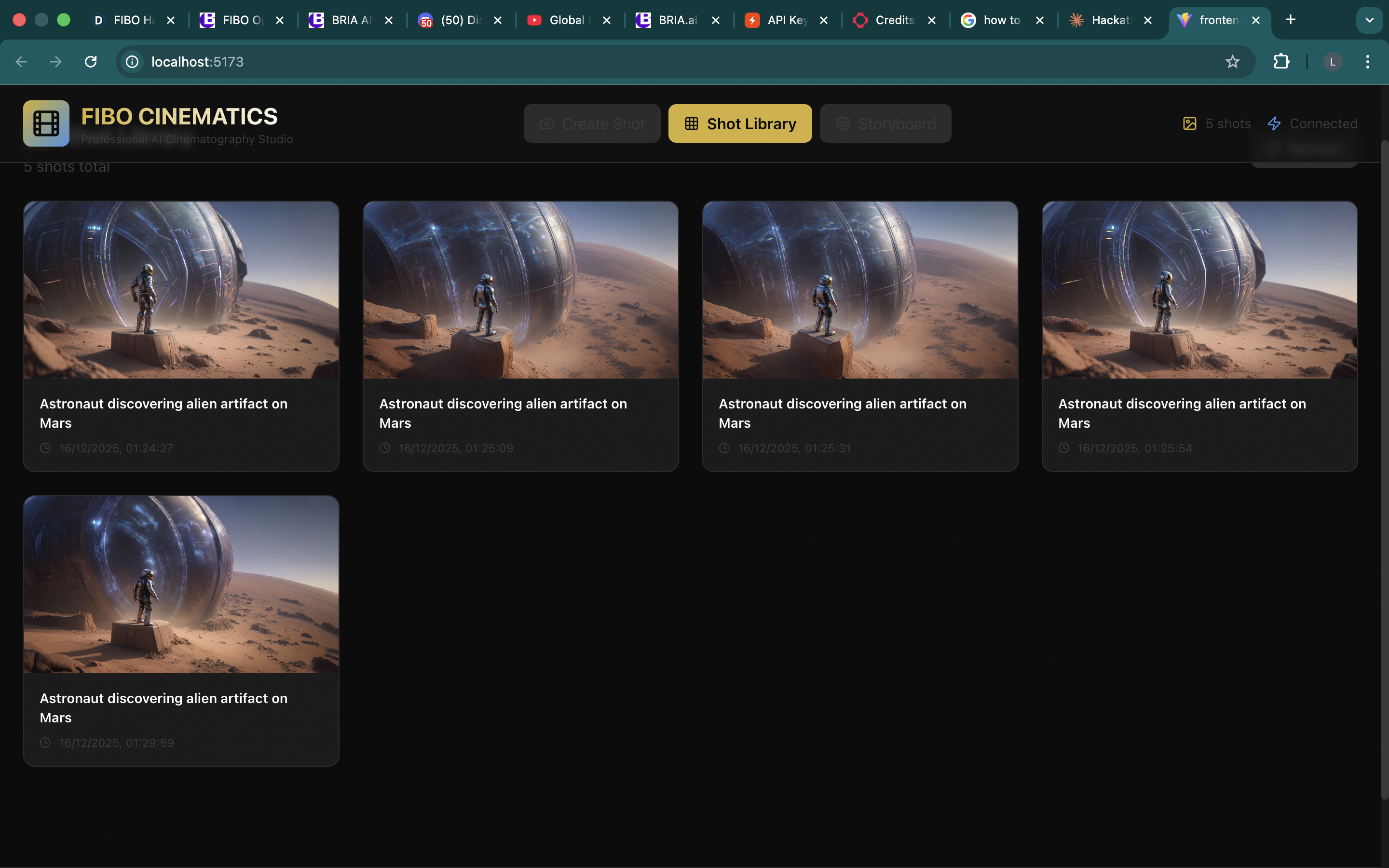 FIBO Cinematics Studio - Where AI Thinks Like a Cinema Crew | Devpost
