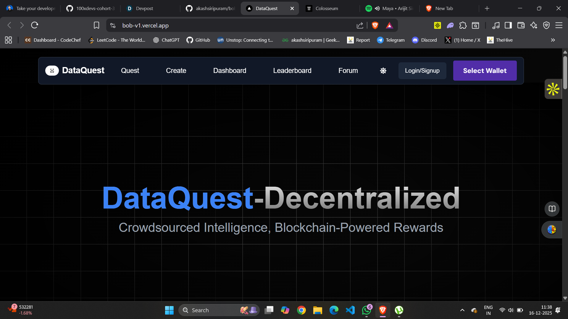 DataQuest-Decentralized | Devpost
