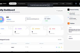 Edusphere - Smart Student Management and Academic System | Devpost