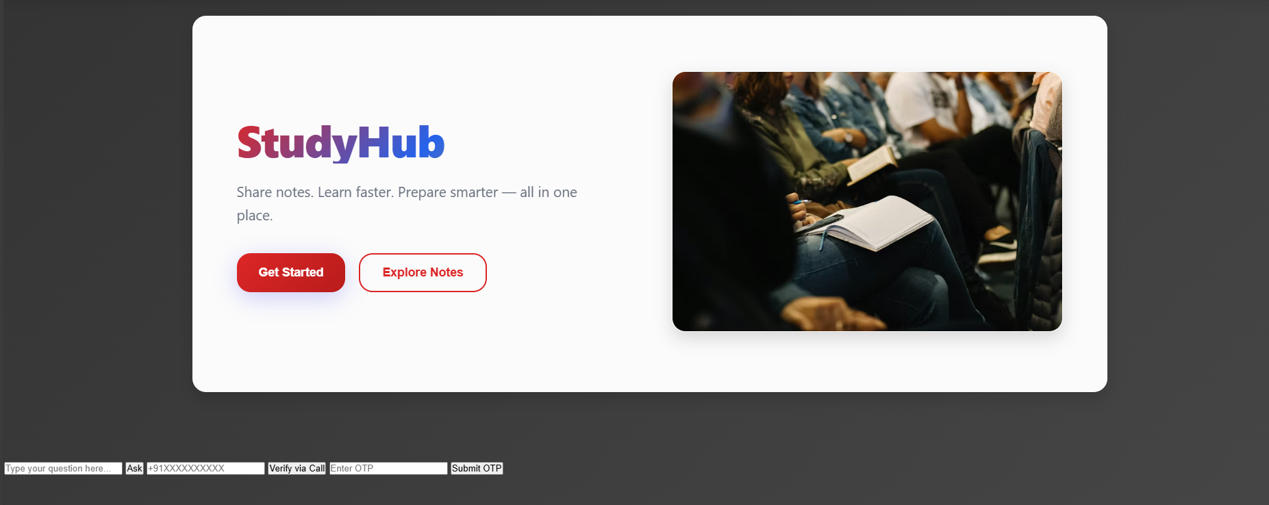 Study Hub | Devpost