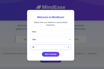 Mind Ease | Devpost