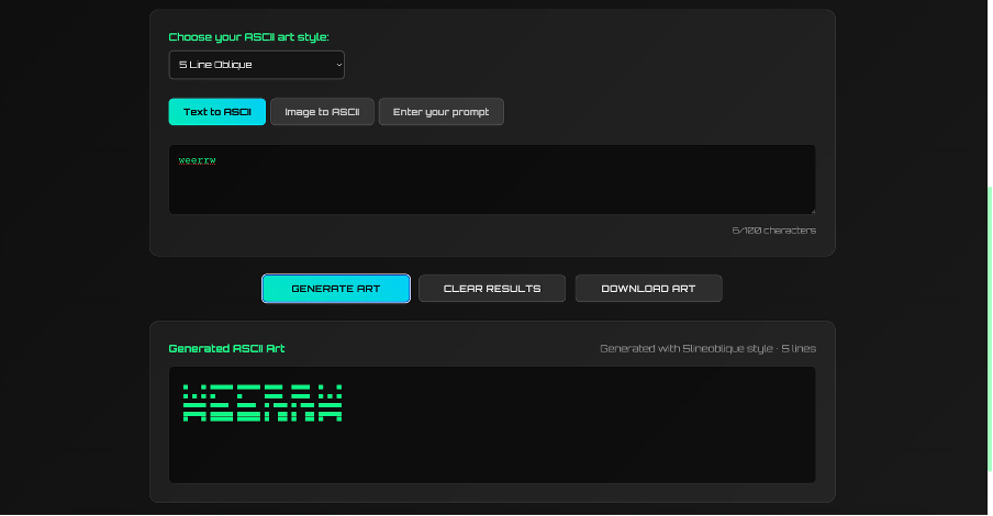 ASCII Art Generator | Devpost