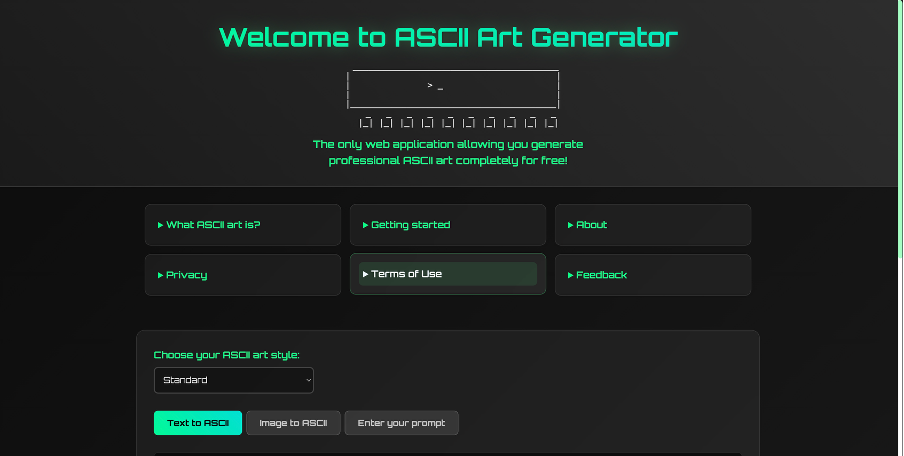 ASCII Art Generator | Devpost