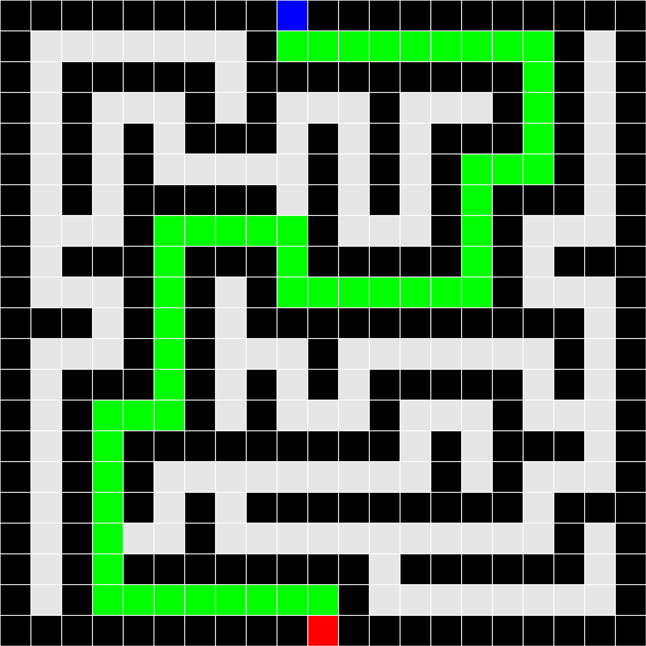Maze Solving Algorithm Python | Devpost