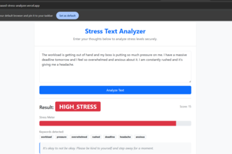 Text-Based-Stress-Analyzer | Devpost