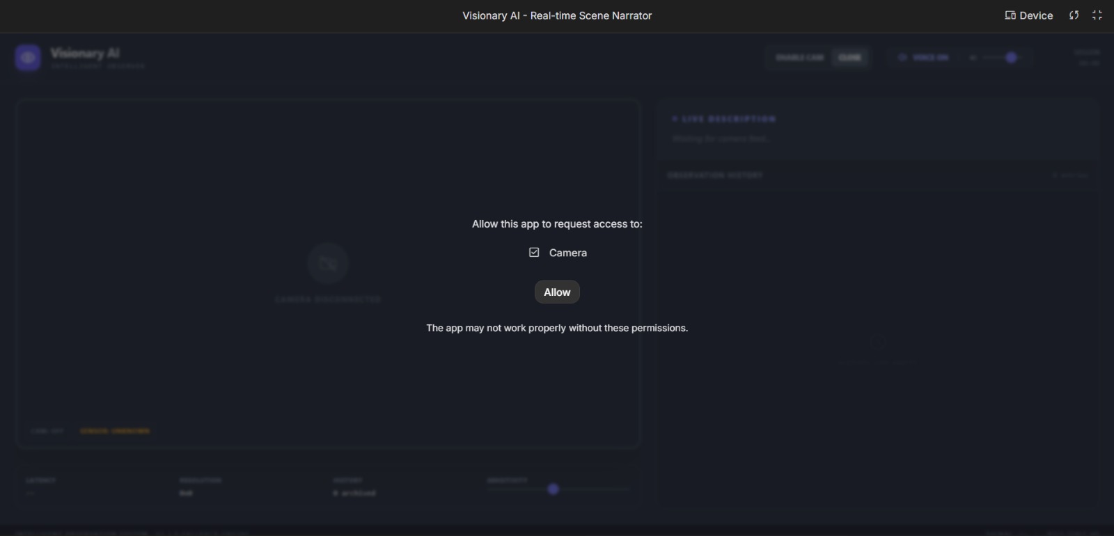 Visionary AI | Devpost