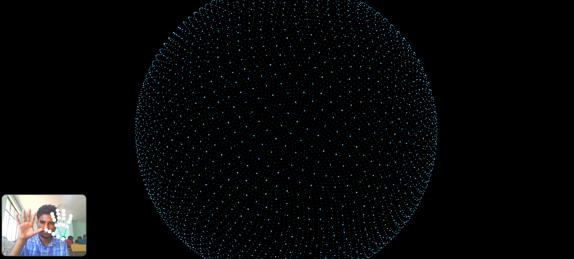 gesture-particle-system | Devpost