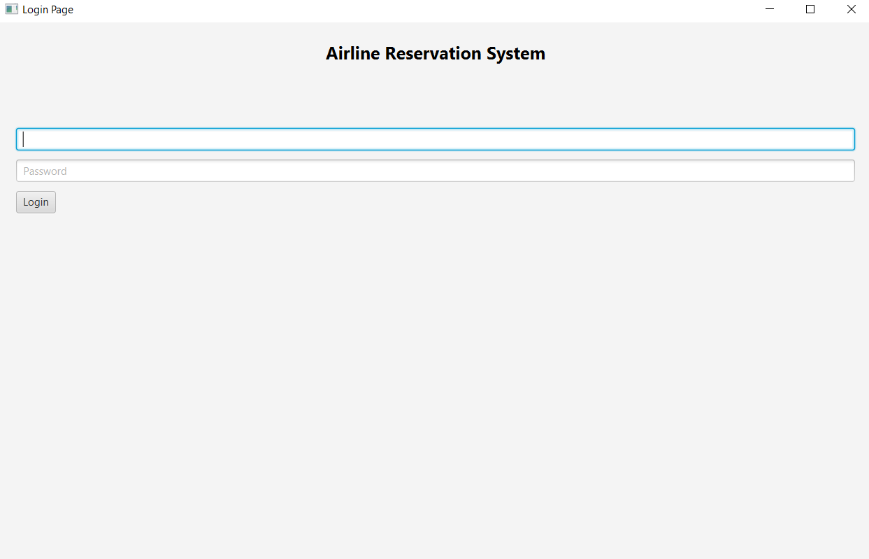 Airline Reservation System | Devpost