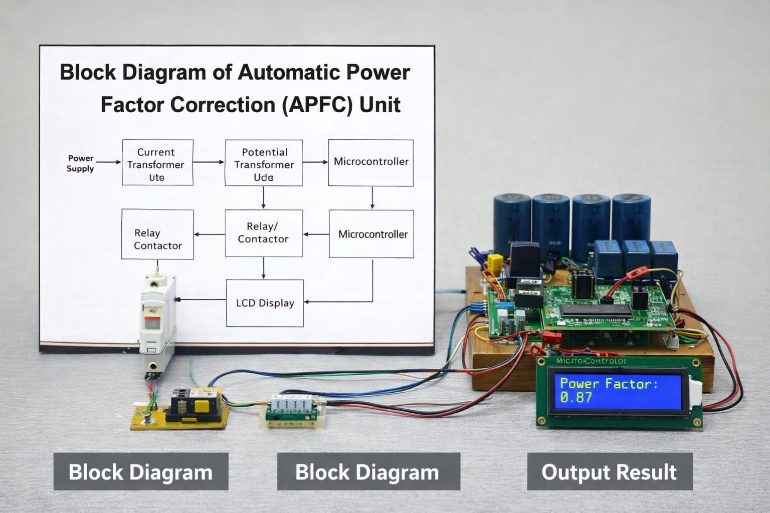 Automatic Power Factor Correction Unit | Devpost